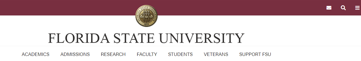 美国佛罗里达州立大学：https://www.fsu.edu/